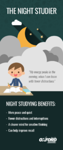 The Best Time Of The Day To Study Day or Night | Oxford Learning